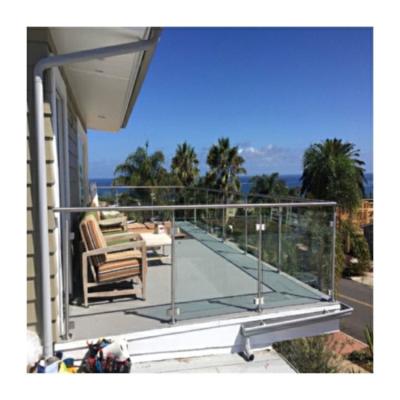 China Tinted glass fencing modern balcony fence balusters for decks for sale