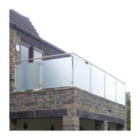 China Tinted glass fencing modern balcony fence balusters for decks for sale