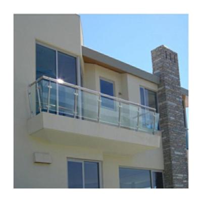China SGCC glass balustrades frameless balcony glass railing fencing queensland for sale