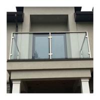 China ANSI Z97 glass fence window balcony railing balustrade clamps suppliers for sale