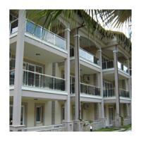 China Safety glass fence interior balcony railing balustrade cost nz for sale