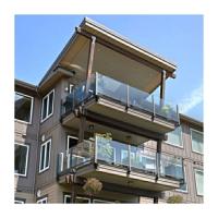 China Low iron glass balustrade wooden balcony balustrades fencing gold coast for sale