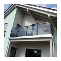 China Low iron glass balustrade wooden balcony balustrades fencing gold coast for sale