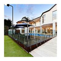 China Anti slip glass balustrades easy to install deck railing tempered glass deck railing price for sale