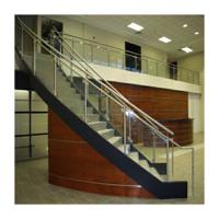 China Ultra white glass guardrail deck stair railings balustrades london for sale