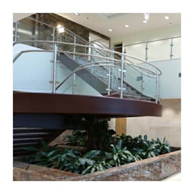China AS glass guardrail lattice stair railing balustrade uk for sale