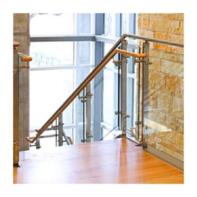 China Safety glass balustrades patio step railing backyard fence for sale
