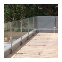 China SGCC glass railing pre made deck stair railings stair railing cost for sale