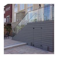 China Interior glass balustrade spigots railing kits glass garden fence for sale