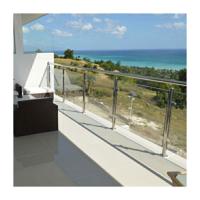 China staircase glass balustrades and handrails railing detail security fencing for sale