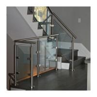 China Outdoor modern glass balustrade railing systems fence for sale