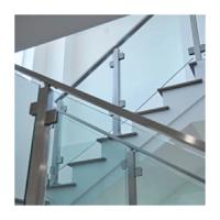 China Stainless steel and smoked glass balustrade railing fencing nz for sale