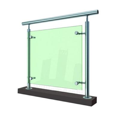 China Steel and glass balustrade suppliers railing designs fence panels cost for sale