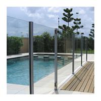 China Steel and glass balustrade railing for sale cheap glass fencing for sale