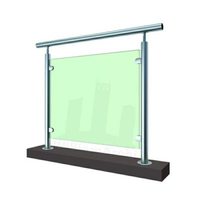 China Glass balustrade price per metre railing shoe fences for sale
