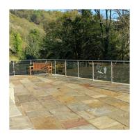 China Tmepered glass guardrail decorative metal deck railing cost of glass balcony railing for sale