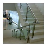 China Clear glass railing glass stair panels price balustrade price list for sale