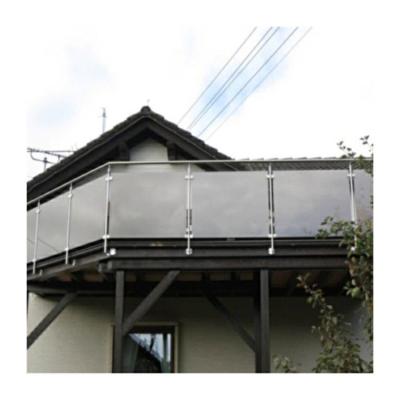 China Ultra white glass railing stair balcony railing fencing newcastle for sale