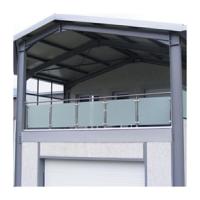 China Ultra white glass railing stair balcony railing fencing newcastle for sale