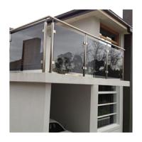 China 2023 Laminated glass railings customize balcony balustrade railing fence for sale