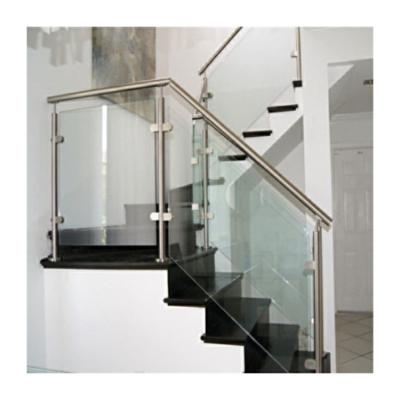 China EN12543 glass banister wire stair railing balustrade kit for sale