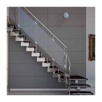China EN12543 glass banister wire stair railing balustrade kit for sale