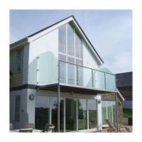 China EN2190 Glass Balustrade Handrail 6mm 8mm Modern Balustrade Railings for sale