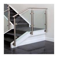 China AS NZS2208 Balustrade Glass Railing Outdoor Stair Spindles Balustrade Fencing for sale