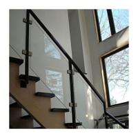 China AS NZS2208 Balustrade Glass Railing Outdoor Stair Spindles Balustrade Fencing for sale