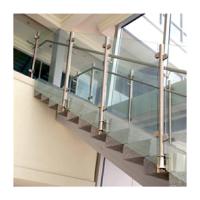 China 12mm Glass Guardrail Systems Toughened Glass For Stairs Balustrade for sale
