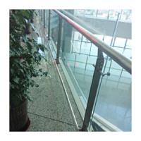 China WA-RBG1659 Tempered Glass Balustrade Modern Steel Balustrade Handrail for sale