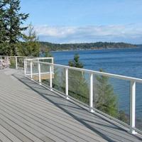 China Custom aluminum railing standoff glass railing factory aluminum sliding glass door replacement rail for sale