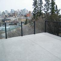 China Commercial aluminum fence exterior glass railing style aluminium railing glass for sale