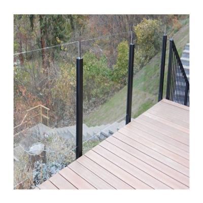 China Aluminum pool fence cost per foot glass balcony railing cost supplier aluminum glass balcony railing for sale