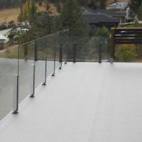 China Aluminum guardrail modern glass railing style glass and aluminium balustrades for sale