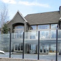 China Preferred aluminum railing glass banister railing supplier aluminum u glass railing for sale
