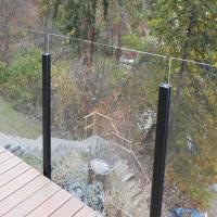China Preferred aluminum railing glass banister railing supplier aluminum u glass railing for sale