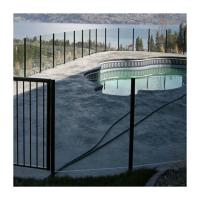 China Aluminum fence inserts tempered glass balcony design aluminum glass railing for sale