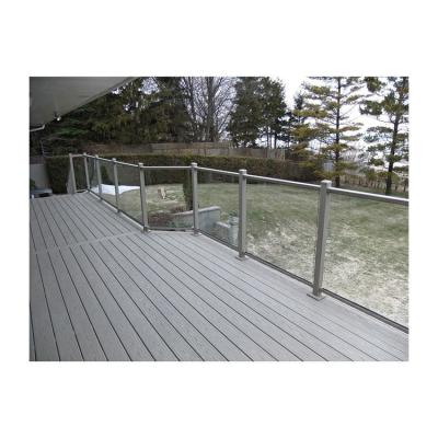 China Anodized aluminum handrail baluster glass model aluminium glass railing for sale