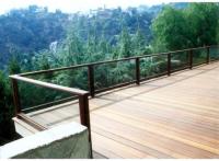China Probuilt aluminum railing frameless glass handrail style aluminum and glass railings for sale