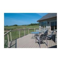 China Aluminum handrails for steps side mounted glass balustrade supplier glass and aluminum deck railing for sale