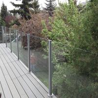 China Aluminum fence for sale glass deck railing cost design glass and aluminum deck railing for sale