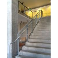 China Aluminum privacy fence balcony glass railing supplier u channel aluminum glass railing for sale