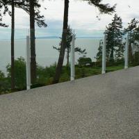 China Best aluminum deck railing glass balusters model glass aluminum railing for sale