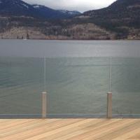 China Aluminum railing systems glass bannister factory aluminum u glass railing for sale
