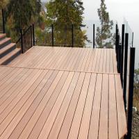 China Aluminum railings for steps garden glass balustrade model aluminum glass balcony railings for sale