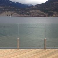 China Freedom aluminum fence glass railing cost design aluminum glass railing system for sale