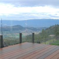 China Modern Outdoor Glass Railing System Aluminum Porch Columns And Railings for sale