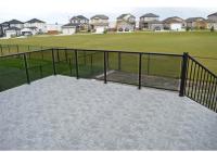 China Modern Aluminum Glass Railing Customizable Unique Space WA-RAL4117 for sale