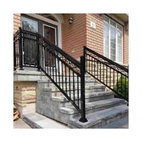 China Secure Property Aluminum Privacy Fence Protection Aluminium Porch Railing for sale